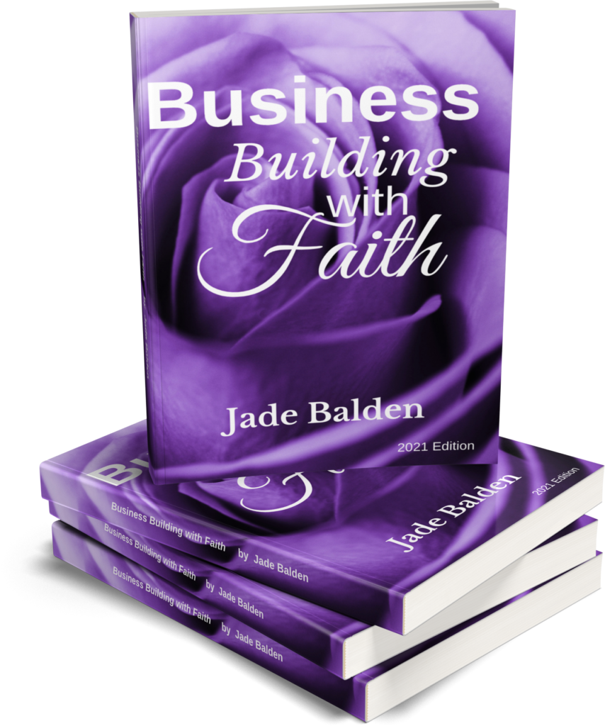 Business building with faith book cover | Jade Balden